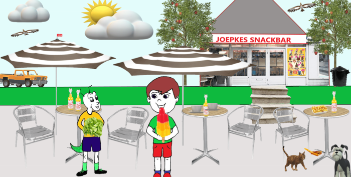 Bij Joepke Scheetjes laten